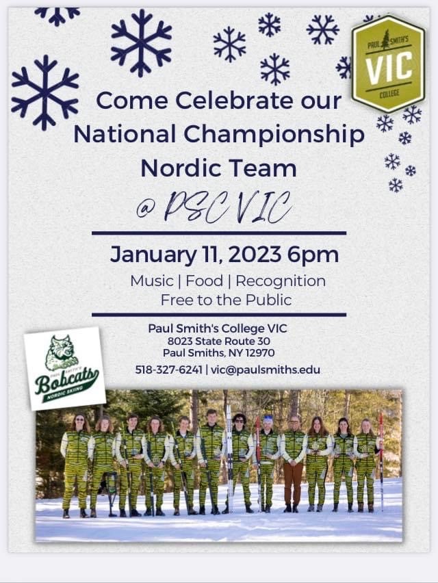 Nordic National Championship Celebration - Paul Smiths College of Arts ...